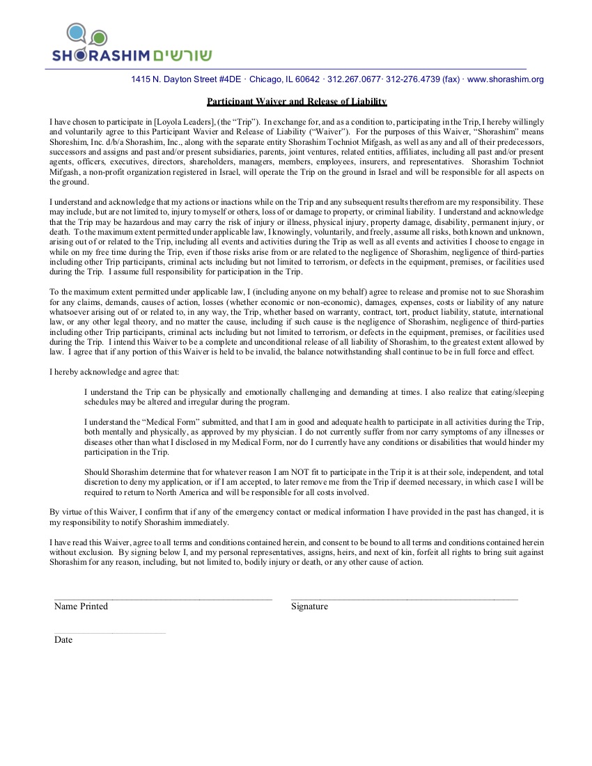 Personal Information for Deeper LUC: A Student Leadership Delegation