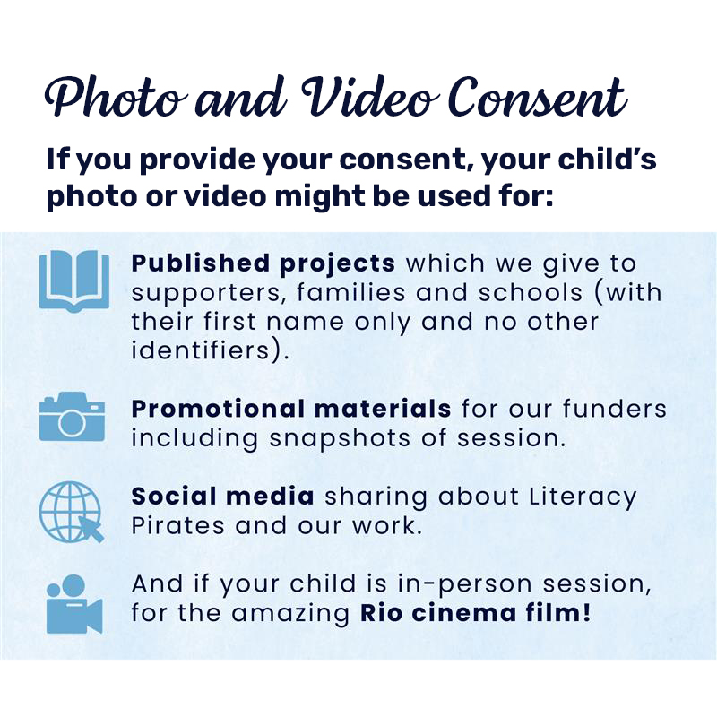 Photo consent for published projects, promotional materials, social ...