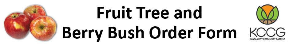 Fruit Tree and Berry Bush Order Form