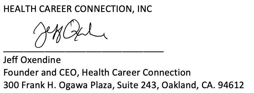 2024 HEALTH CAREER CONNECTION (HCC) Health Equity Scholars Program ...