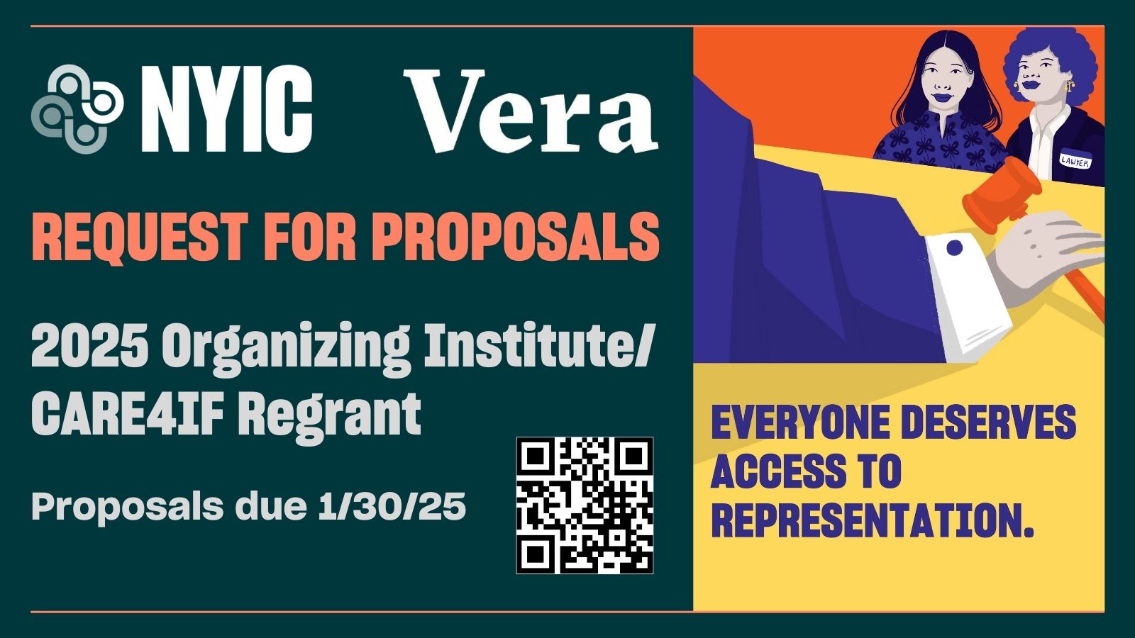 REQUEST FOR PROPOSALS: 2025 Organizing Institute/CARE4IF Regrant