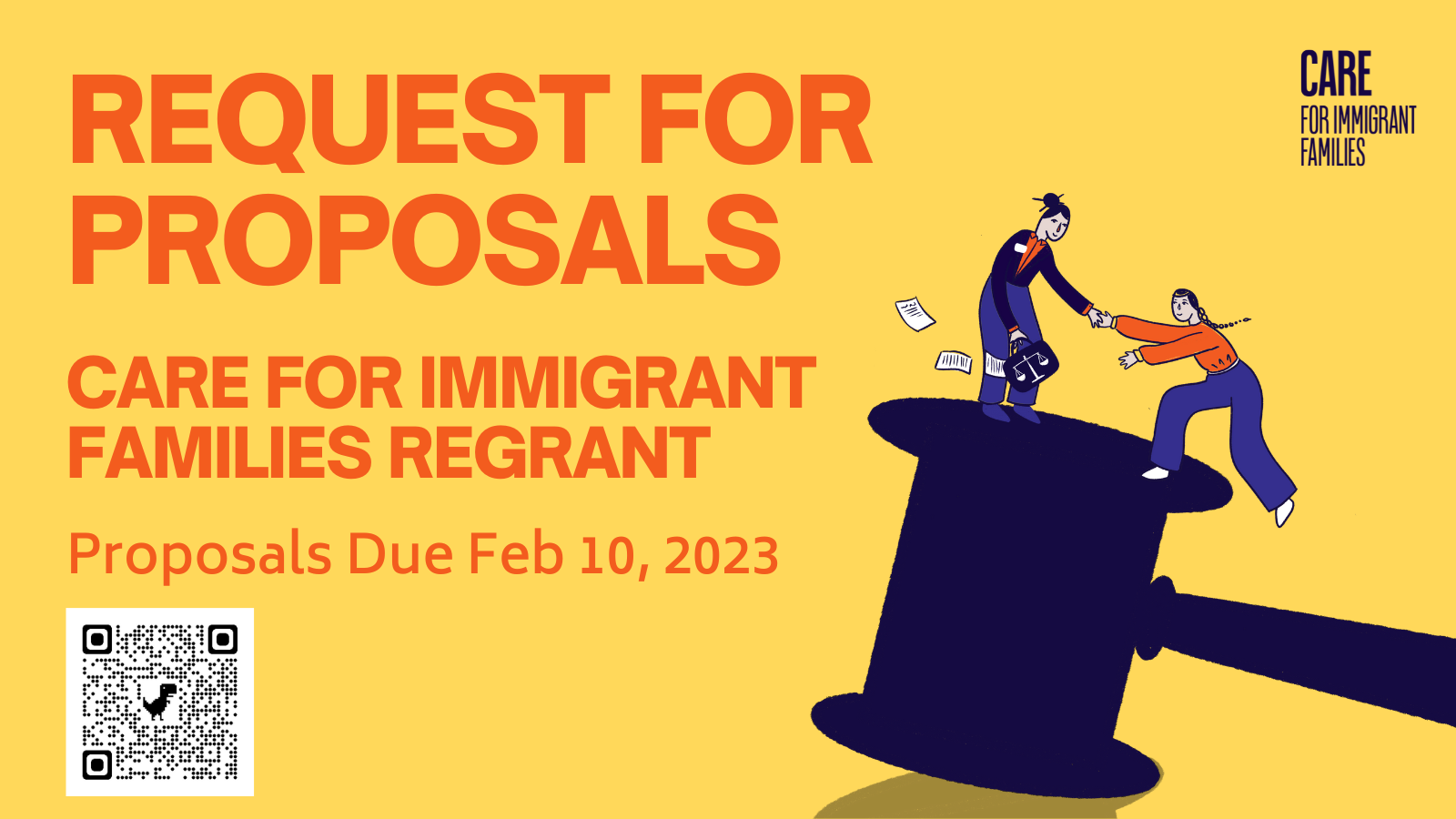 Request for Proposals: CARE for Immigrant Families Regrant