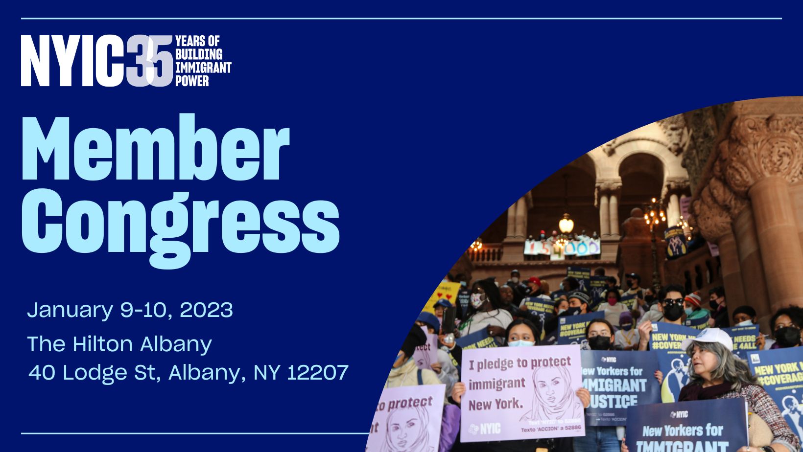 FOLLOW-UP FORM: 2023 NYIC Member Congress Registration