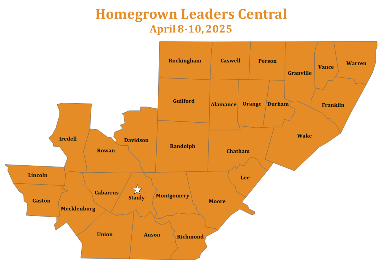 HGL Central counties map