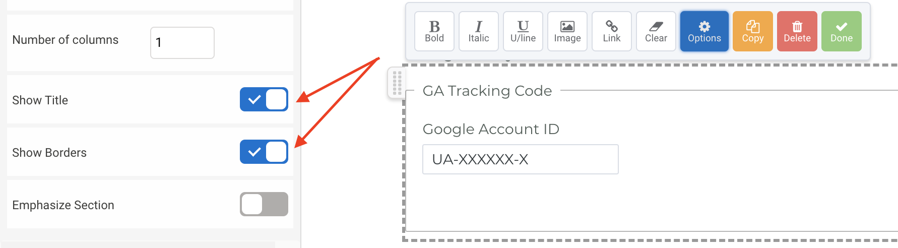 Adding and Deleting Predefined Content
