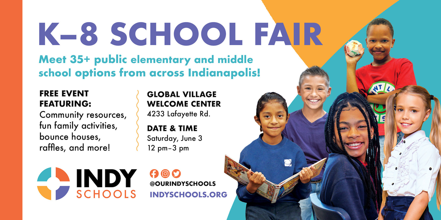 Indy Schools K-8 Schools Fair 2023 Volunteer Sign-Up