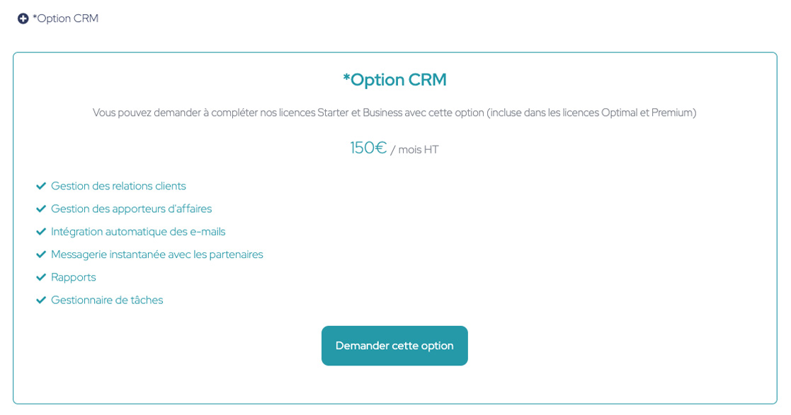Formulaire de régularisation de paiement des licences Shaker Data